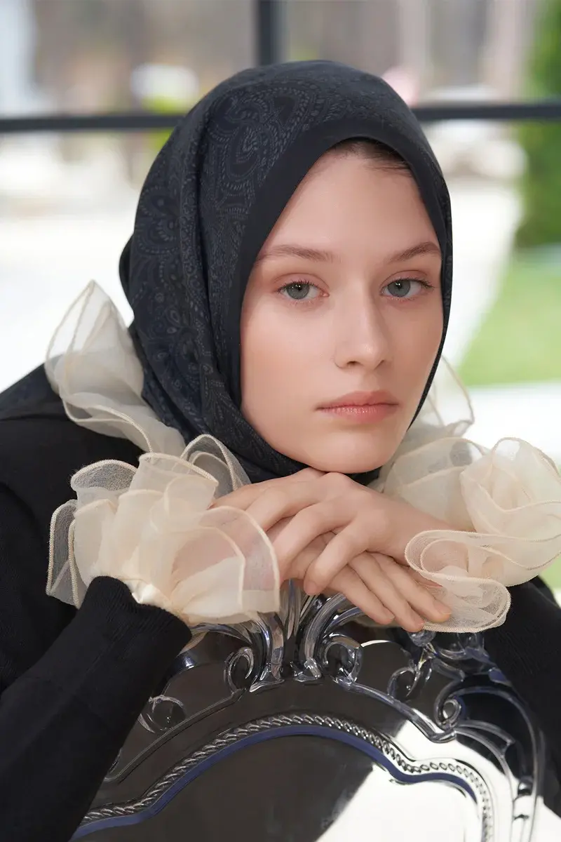 Heritage Saye Şal - Siyah HERİTAGE COLLECTION ED Scarf